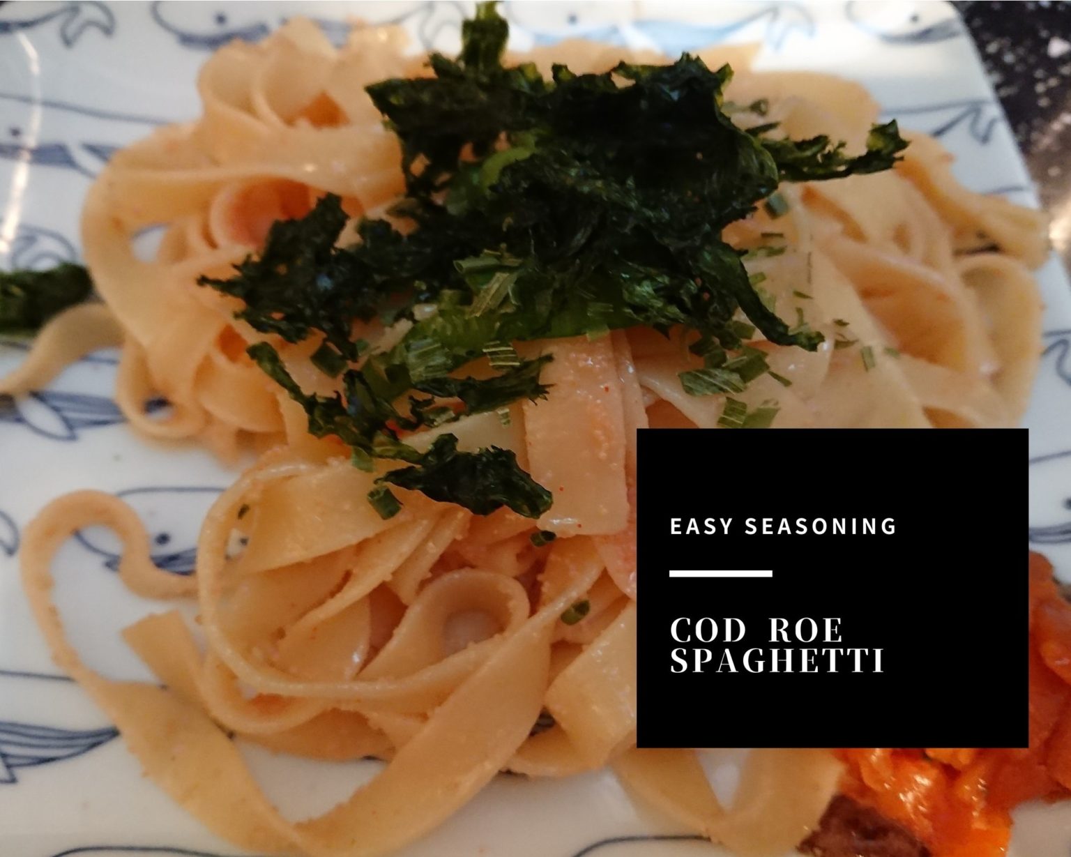 Easy “cod roe spaghetti ” that can be done in just 10 minutes | Enjoy ...