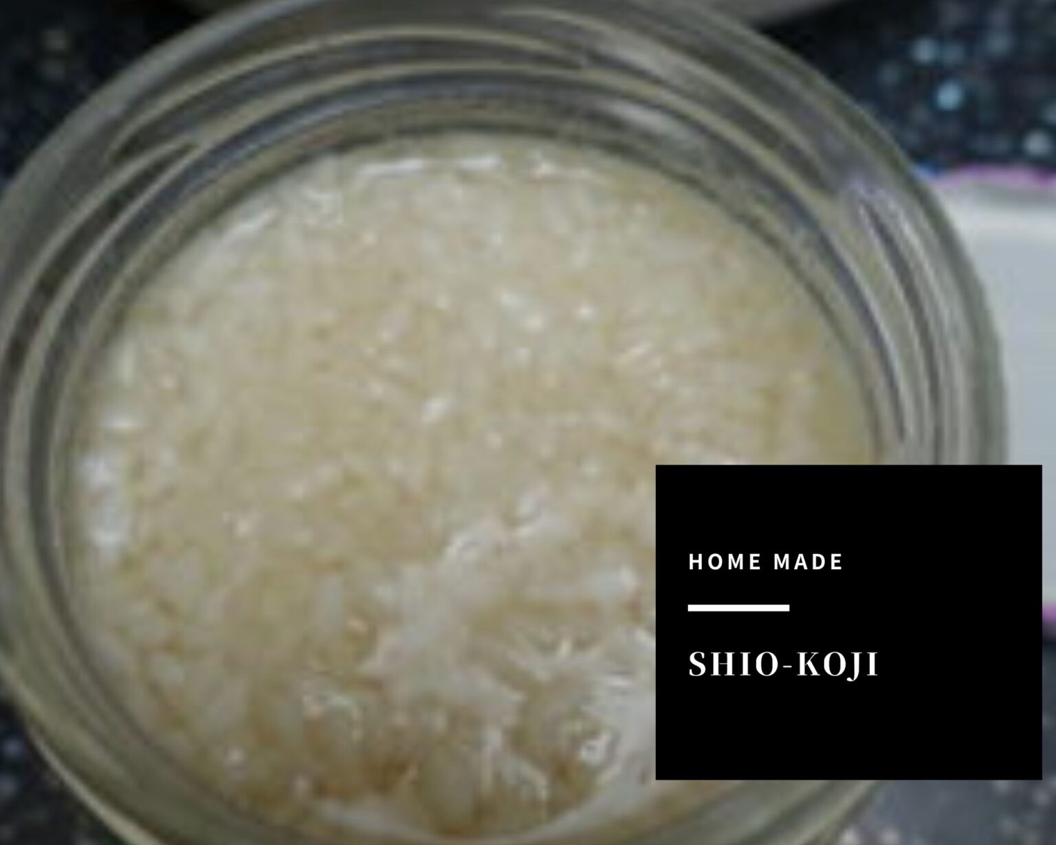 Homemade shio-koji | Enjoy Japanese Food
