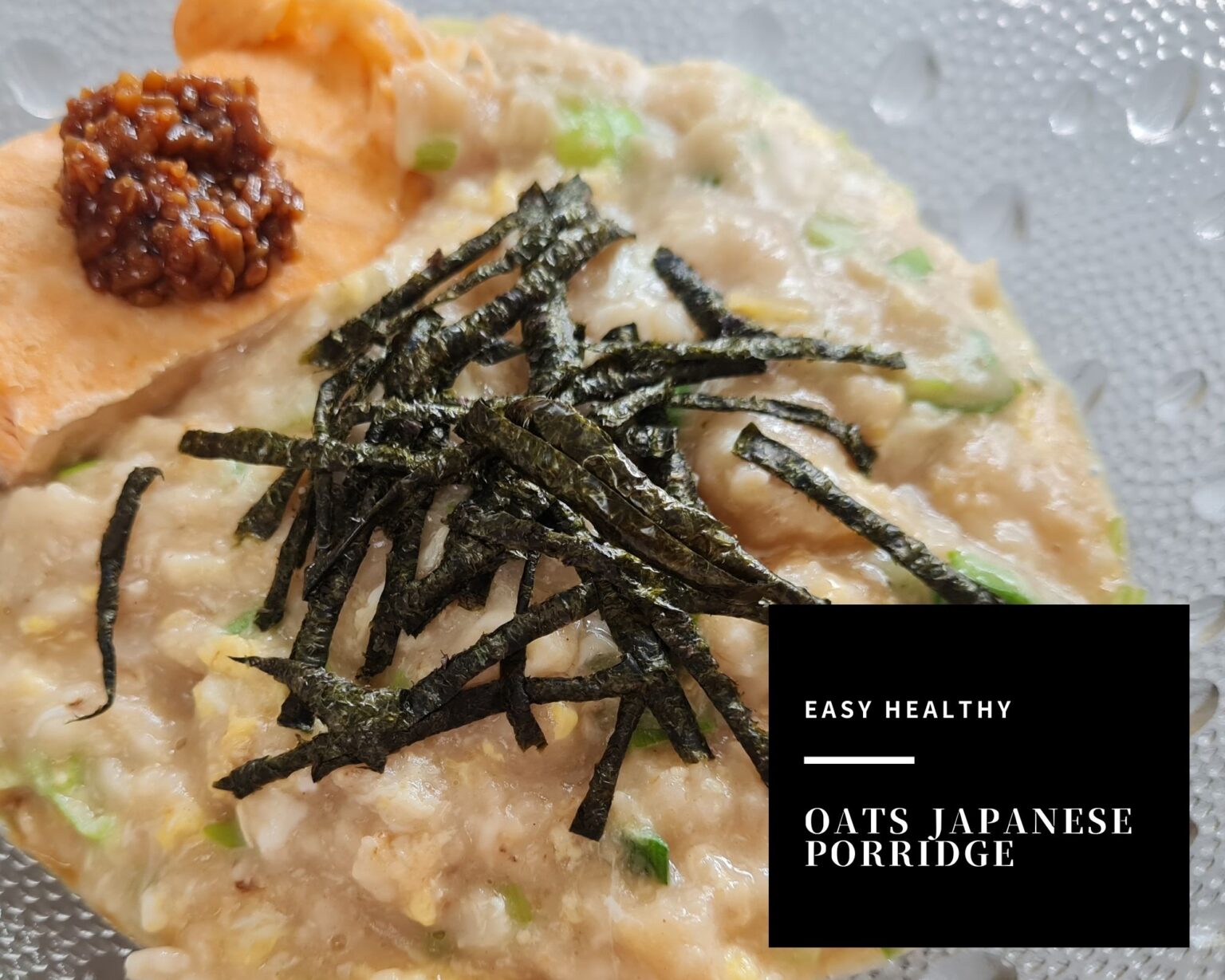 Easy healthy oats Japanese porridge | Enjoy Japanese Food