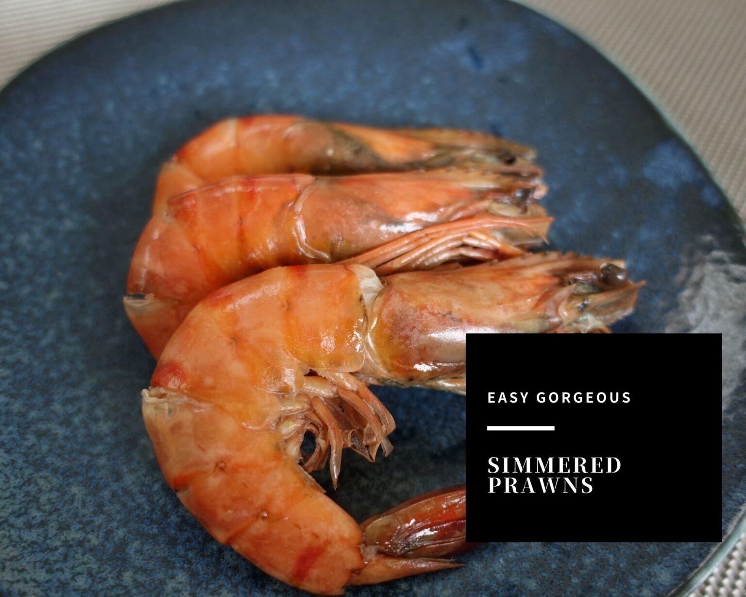 How to make Simmered prawns | Enjoy Japanese Food